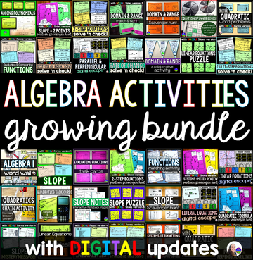 Algebra – Scaffolded Math Shop
