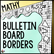 Printable "Mathy" Math Bulletin Board Borders – Scaffolded Math Shop