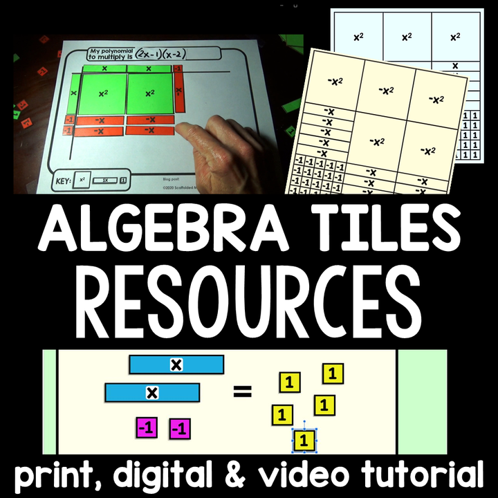 Algebra – Scaffolded Math Shop