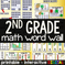 2nd Grade Math Word Wall – Scaffolded Math Shop