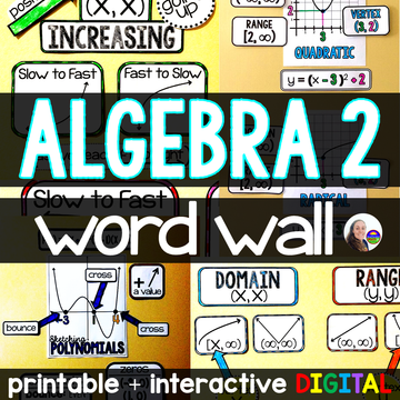 Algebra – Scaffolded Math Shop
