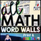 Math Word Wall Bundle – Scaffolded Math Shop