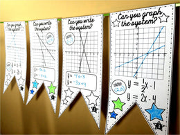 Math Pennants Bundle – Scaffolded Math Shop