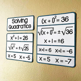 Algebra Vocabulary Word Wall – Scaffolded Math Shop