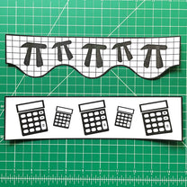 Printable "Mathy" Math Bulletin Board Borders – Scaffolded Math Shop