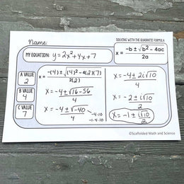Algebra 2 Activities Bundle – Scaffolded Math Shop