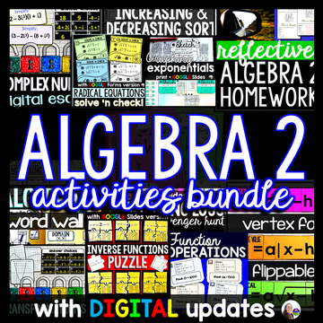 Algebra – Scaffolded Math Shop