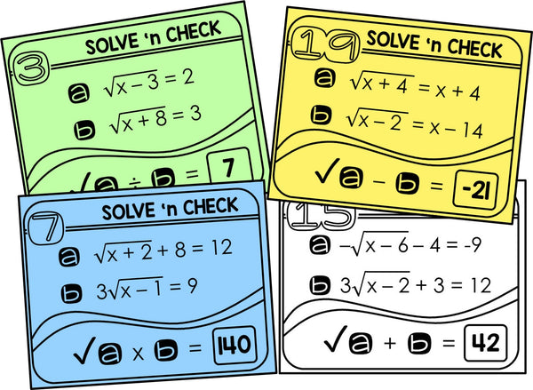 Algebra 2 Activities Bundle with Digital Updates – Scaffolded Math Shop